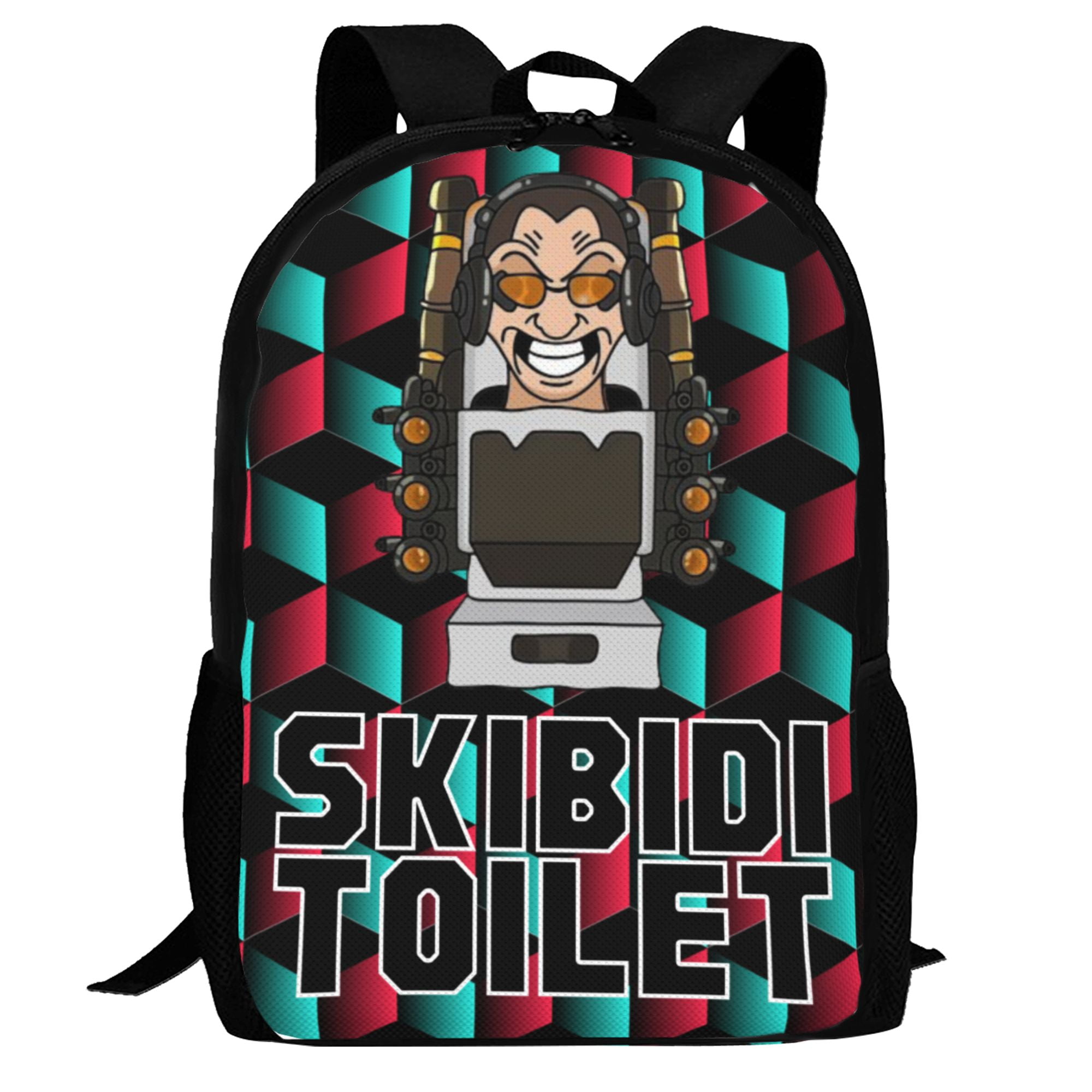Skibidi Toilet Backpack, Large Capacity School Book Bag, Lightweight ...