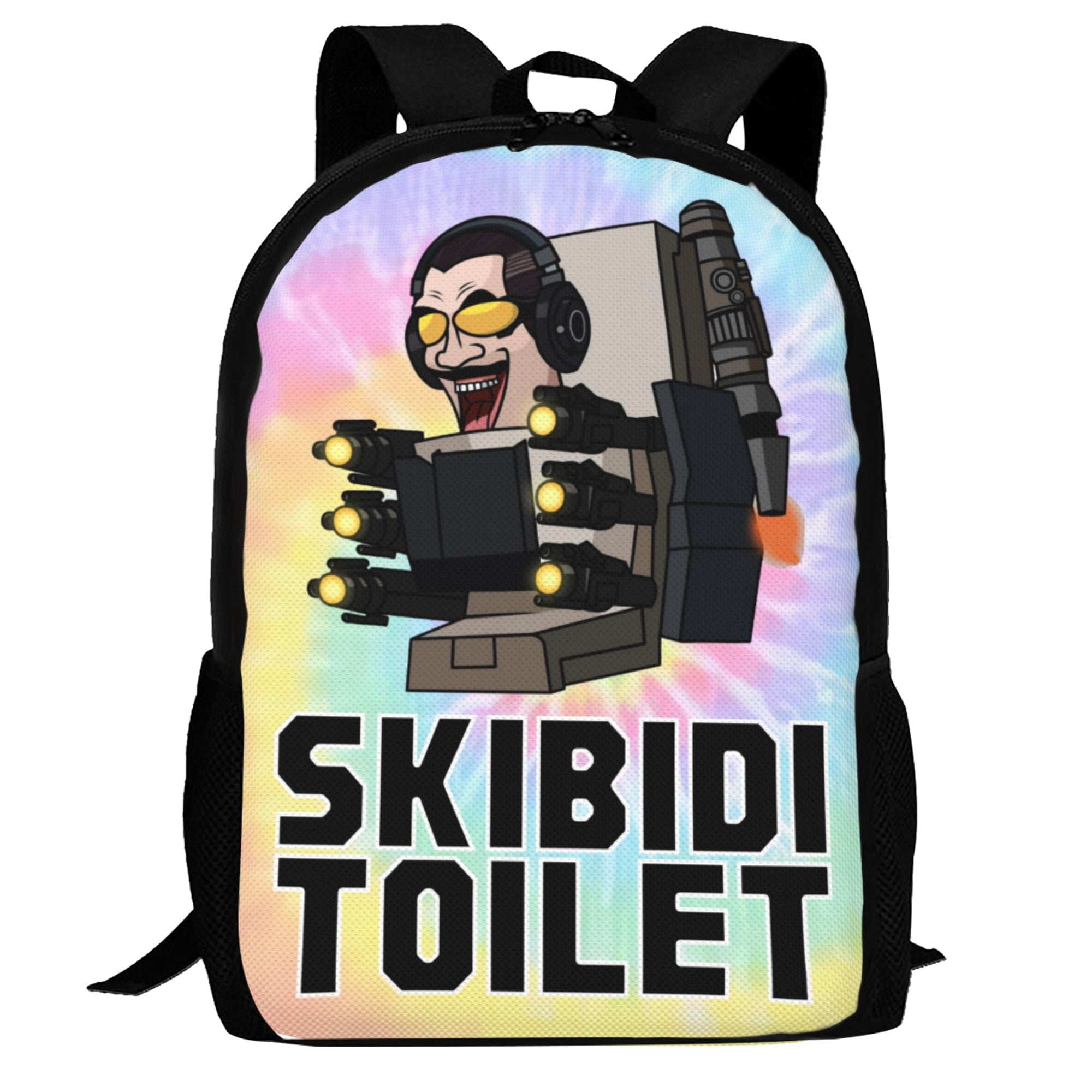Skibidi Toilet Backpack, Large Capacity School Book Bag, Lightweight ...