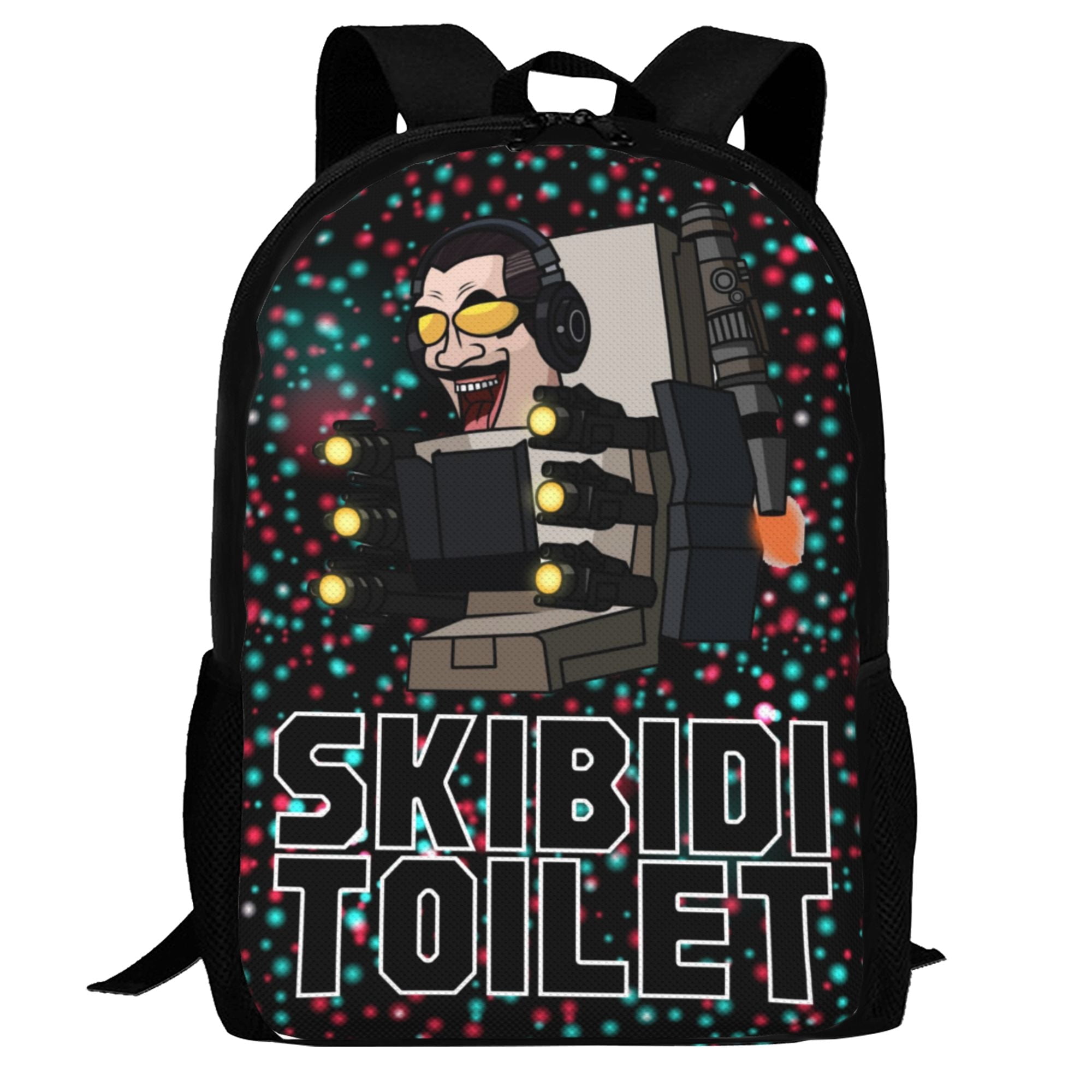 Skibidi Toilet Backpack, Large Capacity School Book Bag, Lightweight ...
