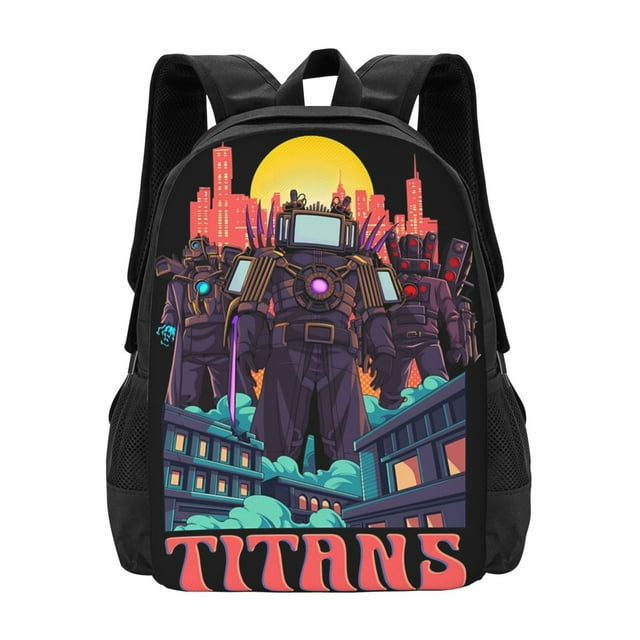 Skibidi Toilet Backpack Women Men Fashion Bookbag for College School ...