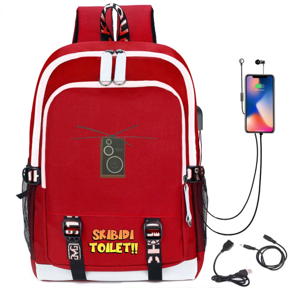 Skibidi Toilet Backpack for Men and Women,School Backpack for Teens,15. ...