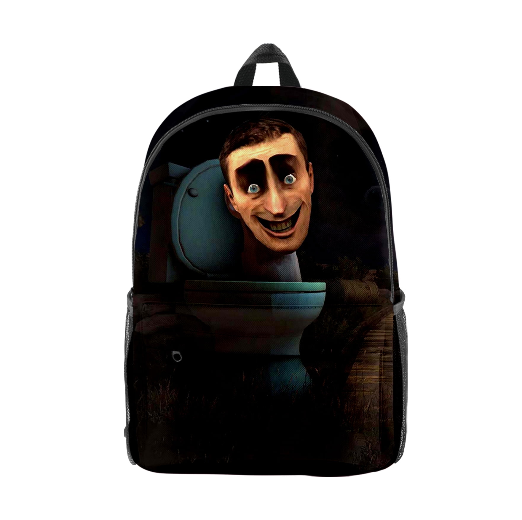 Skibidi Toilet Bag Backpack Women Men Cartoon Casual Travel Bag Cosplay ...