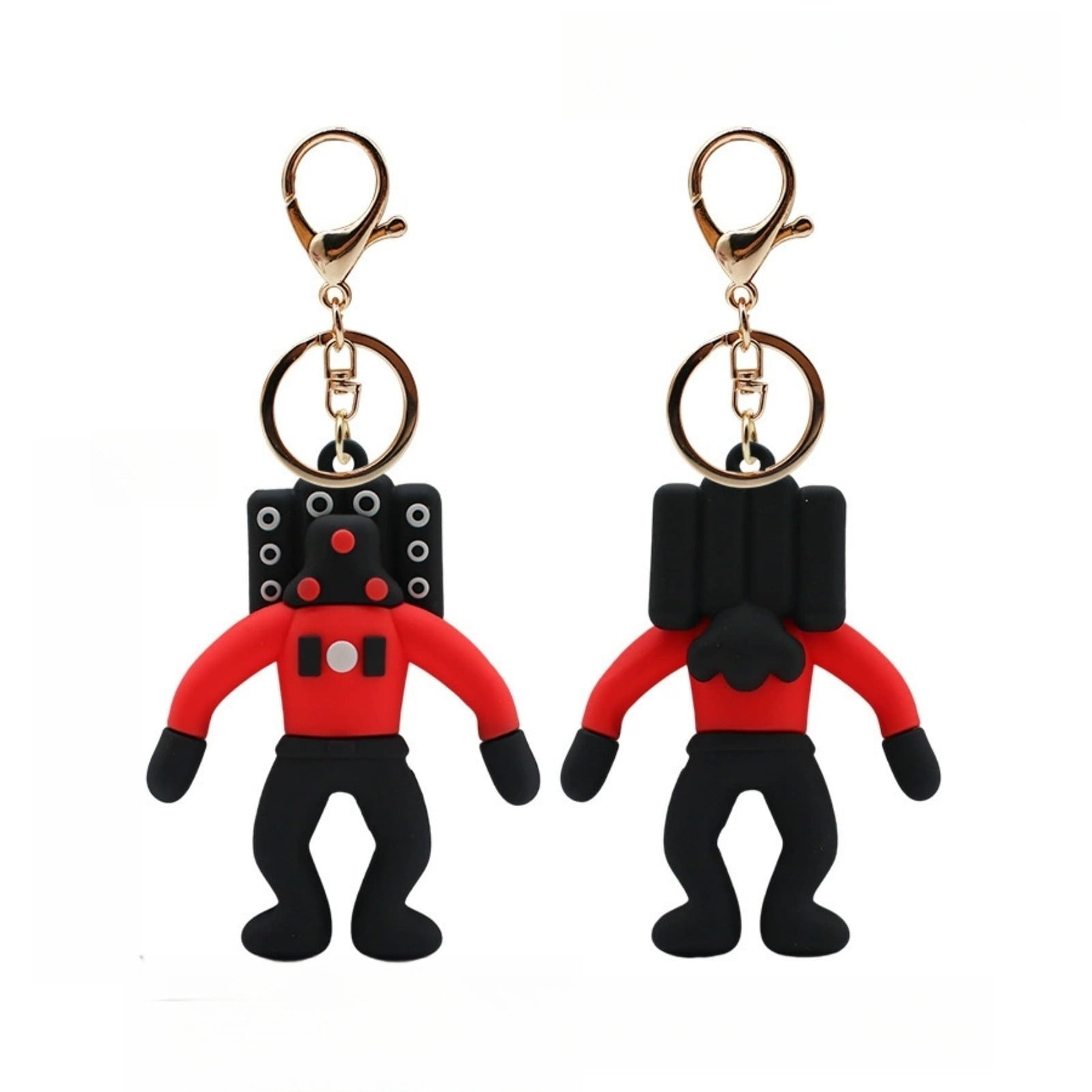 Skibidi Toilet Bowl Man Game Peripheral Keychain , Keychains, Backpack ...