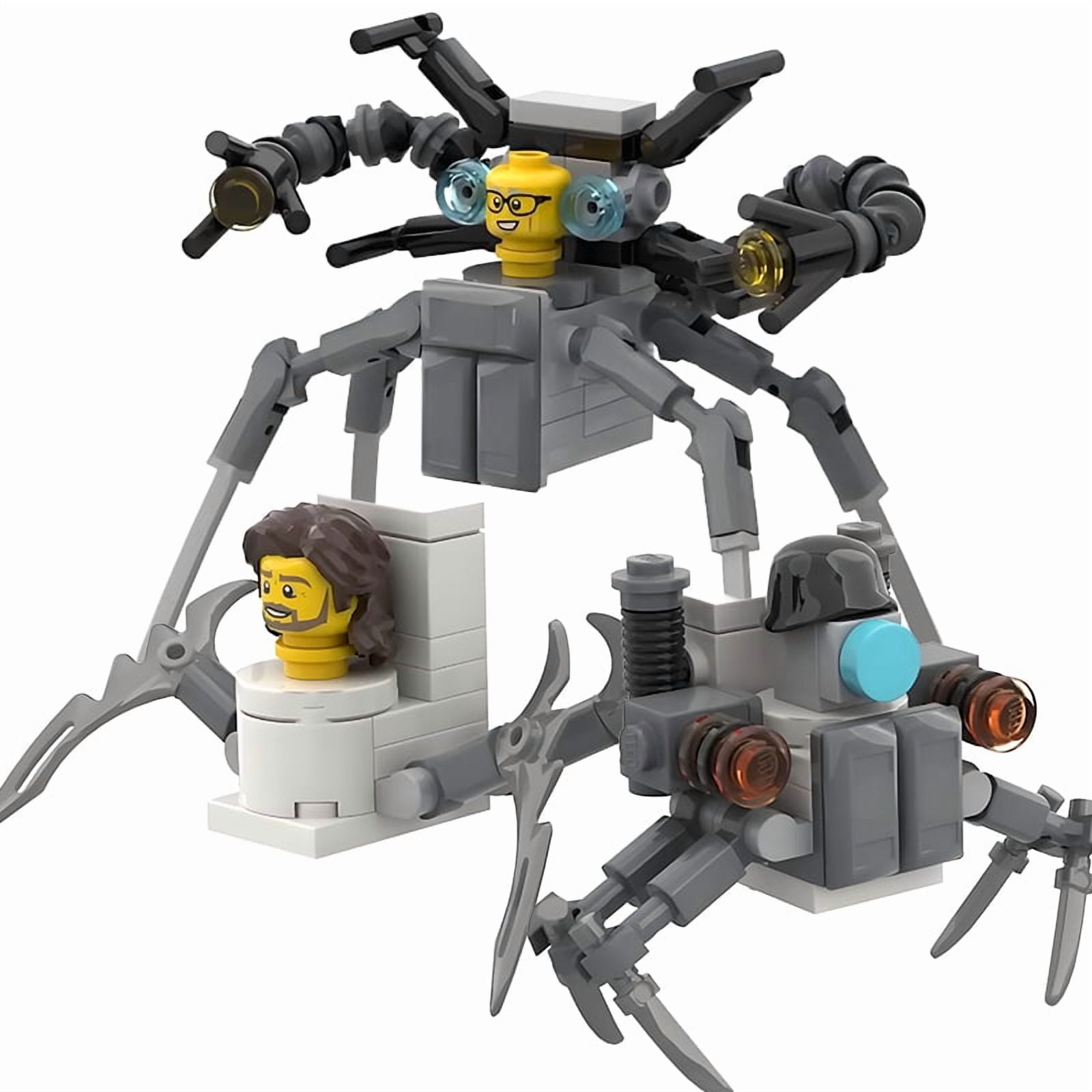 Skibidi Toilet Building Blocks Featuring Titan TVman & Speakerman Robot ...