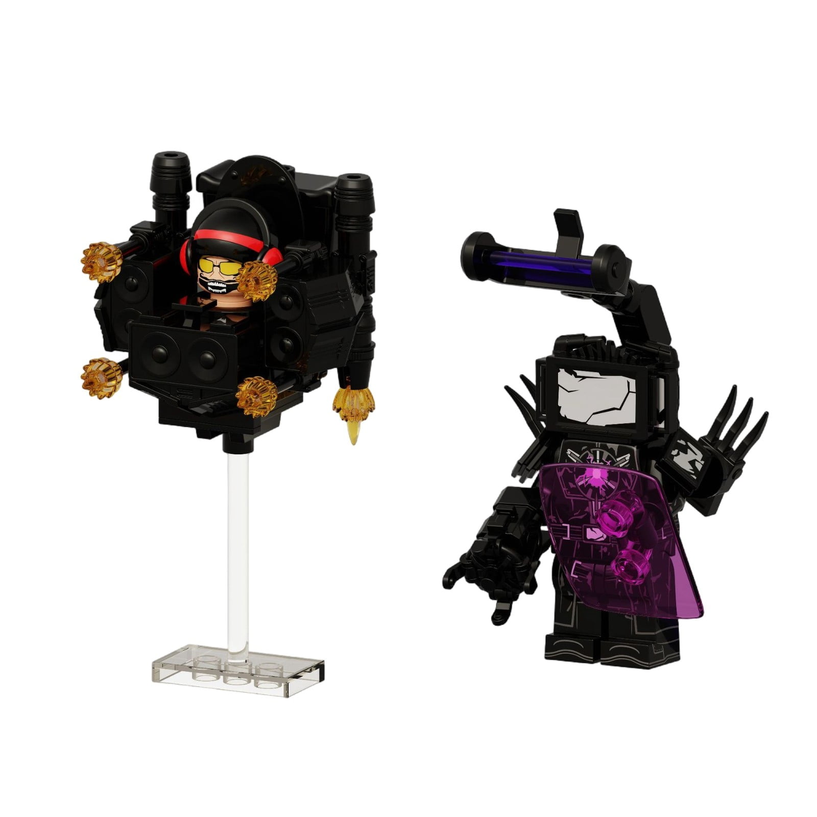 Skibidi Toilet Building Blocks, Skibidi Toilet Toy Building Sets ...