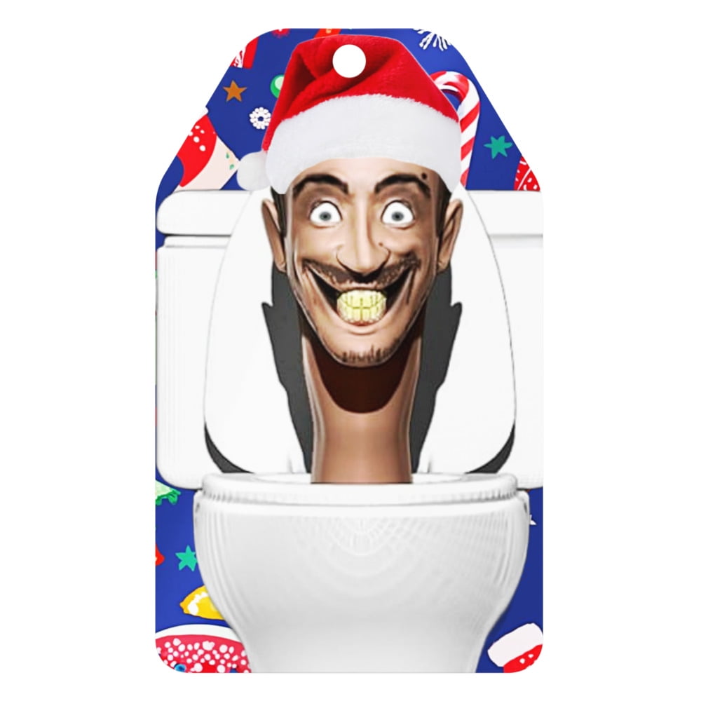Skibidi Toilet Christmas Ornament (Tag) - Walmart.com