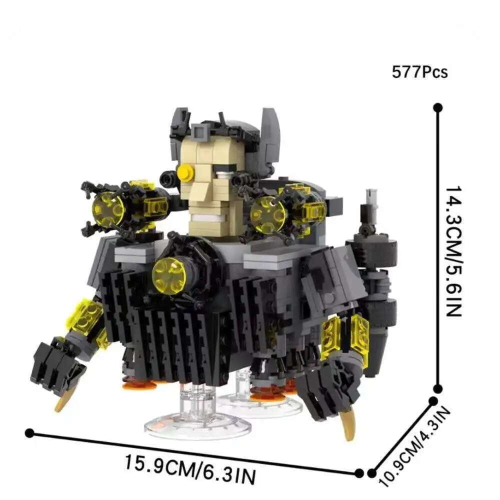 Skibidi Toilet Clock Man Block Titans Speaker Man Drill Man Clockman Tv ...