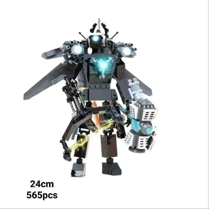 Skibidi Toilet Clock Man Block Titans Speaker Man Drill Man Clockman Tv ...