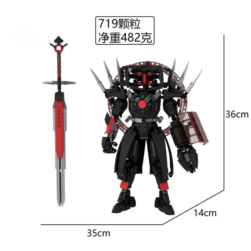 Skibidi Toilet Clock Man Block Titans Speaker Man Drill Man Clockman Tv ...