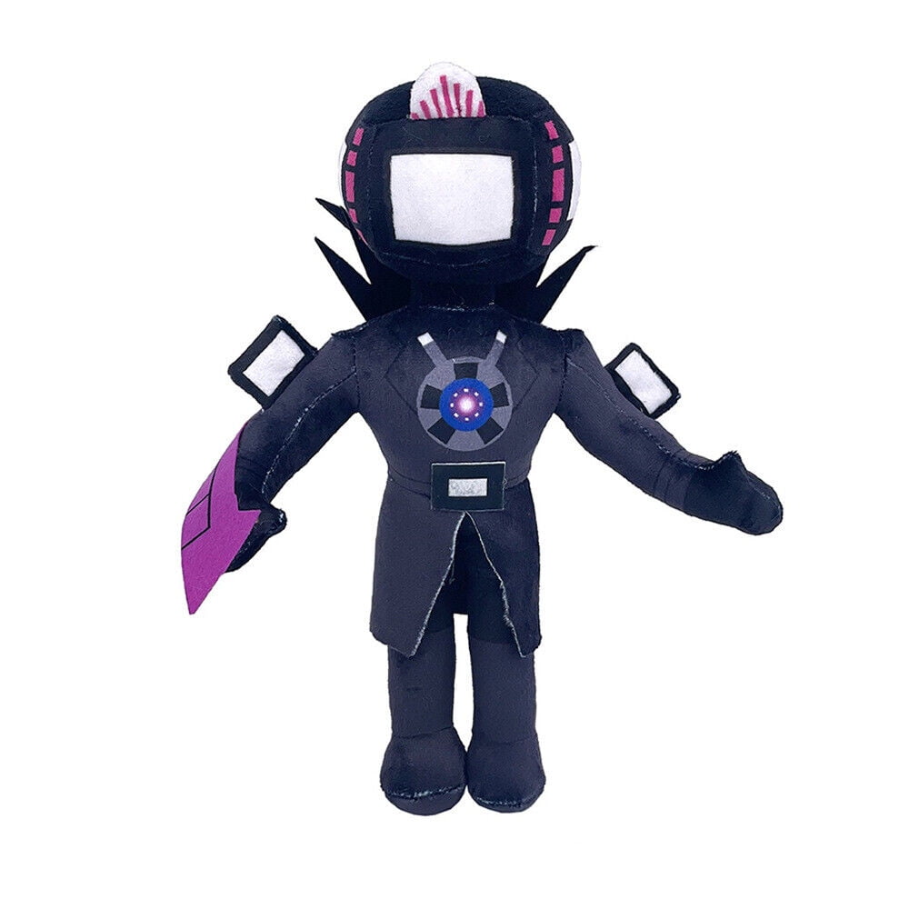 Skibidi Toilet Clock Man Weapon Drill Man Hammer Sword Plush Soft Toy ...