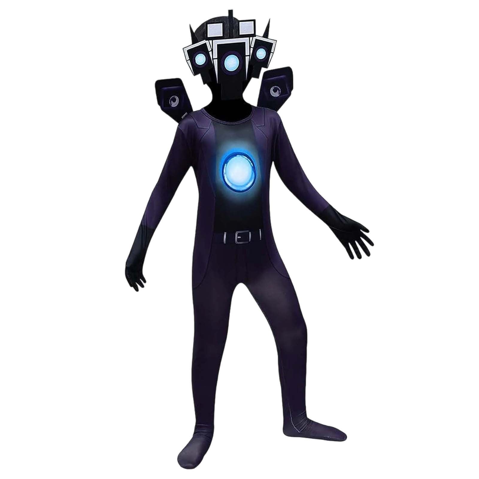 Skibidi Toilet Elegant Court Style Jumpsuit For Halloween Events And ...