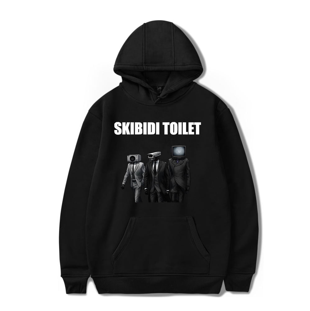 Skibidi Toilet Hoodies Funny Merch Sweatshirt Long Sleeve Pullover for ...