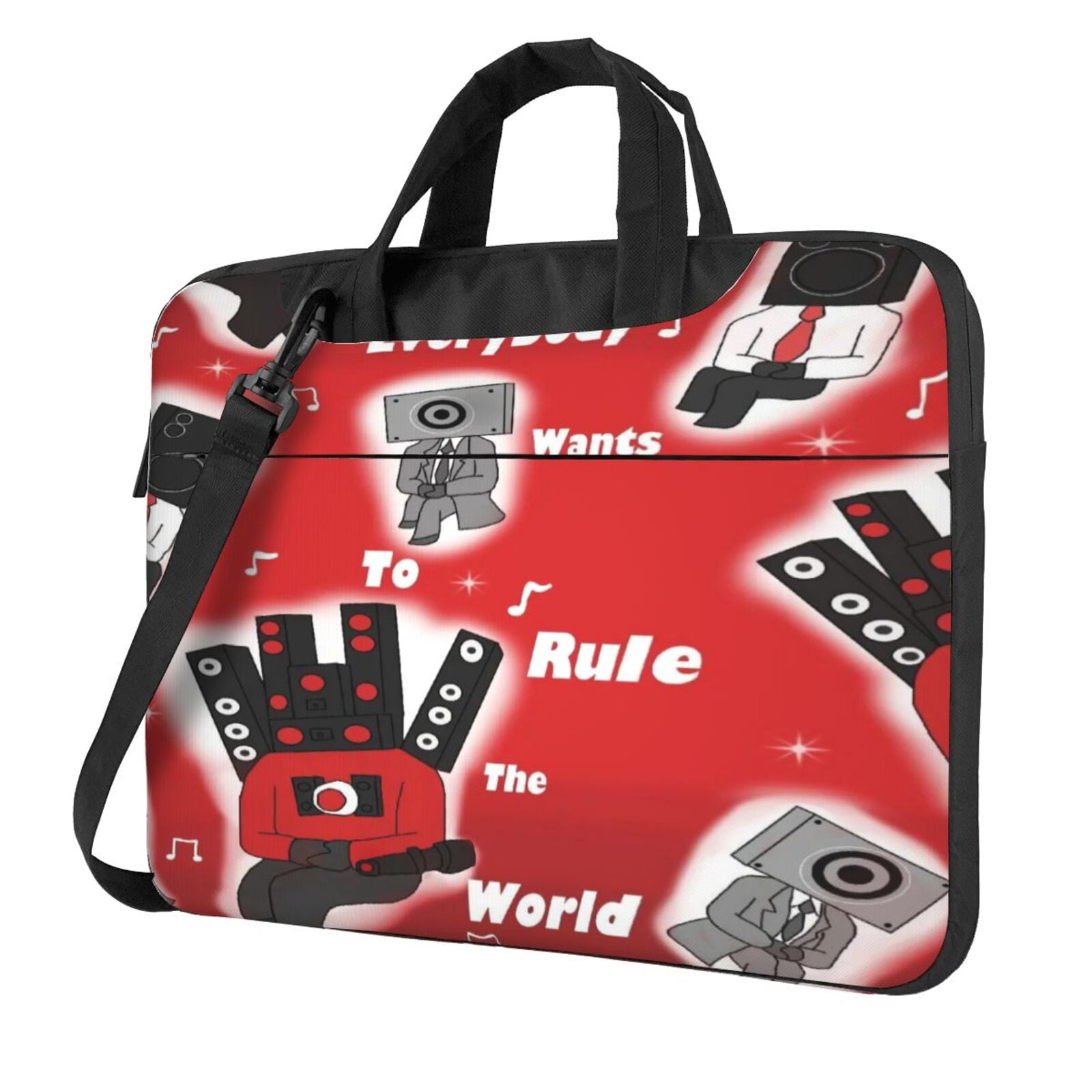 Skibidi Toilet Laptop Bag Waterproof 13-15.6 Inch Shoulder Computer Bag ...