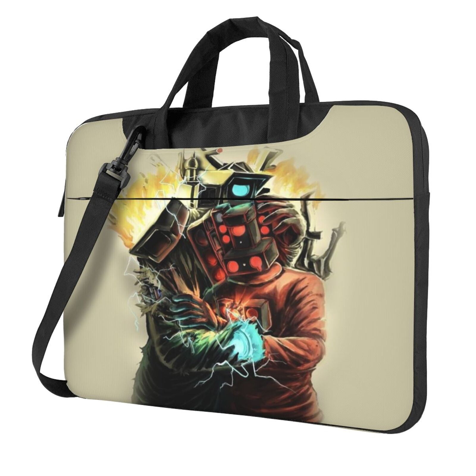 Skibidi Toilet Laptop Bag Waterproof 13-15.6 Inch Shoulder Computer Bag ...