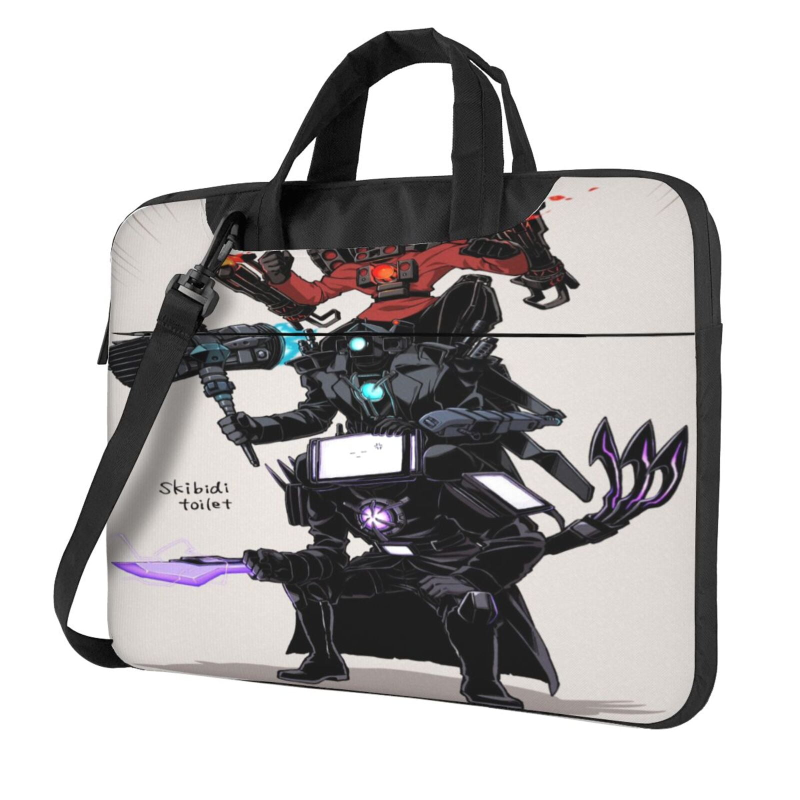 Skibidi Toilet Laptop Bag Waterproof 13-15.6 Inch Shoulder Computer Bag ...