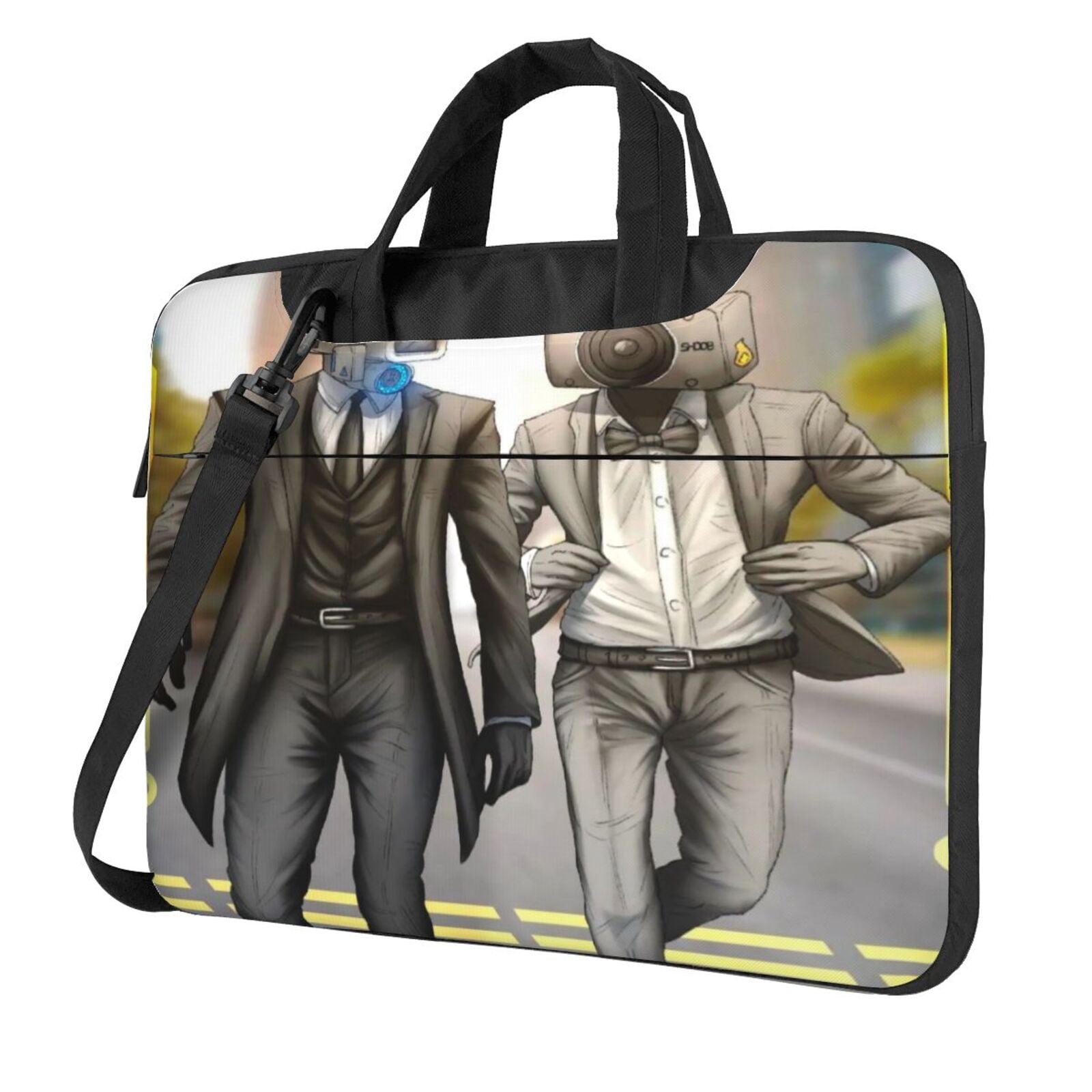 Skibidi Toilet Laptop Bag Waterproof 13-15.6 Inch Shoulder Computer Bag ...