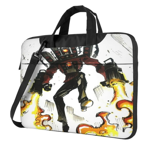 Skibidi Toilet Laptop Bag Waterproof 13-15.6 Inch Shoulder Computer Bag ...