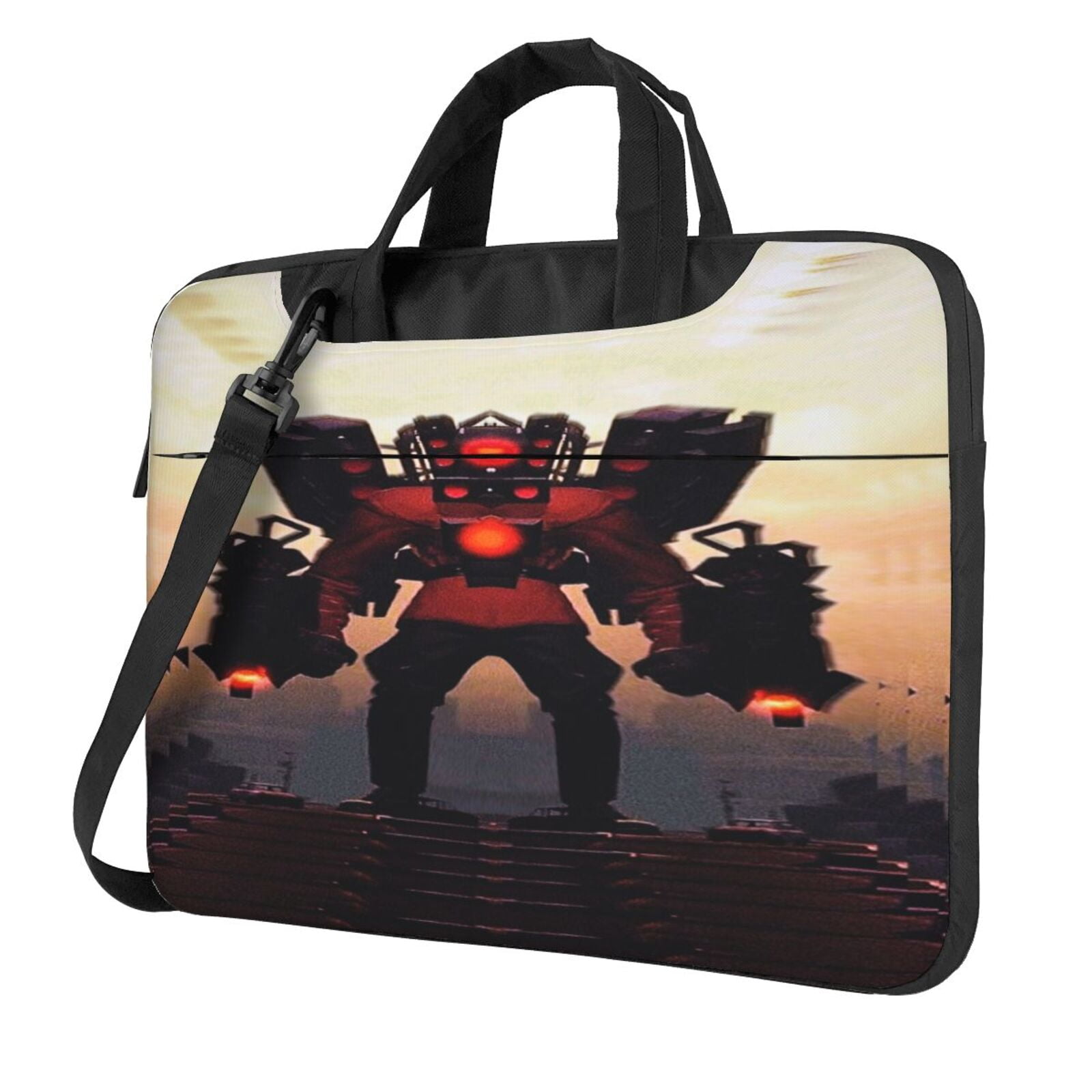 Skibidi Toilet Laptop Bag Waterproof 13-15.6 Inch Shoulder Computer Bag ...