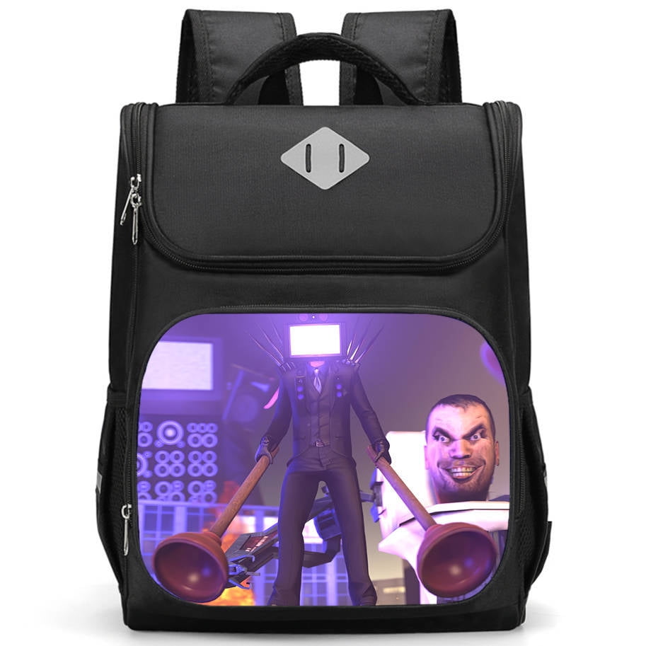 Skibidi Toilet Large Capacity Backpack - Versatile Super Photography ...