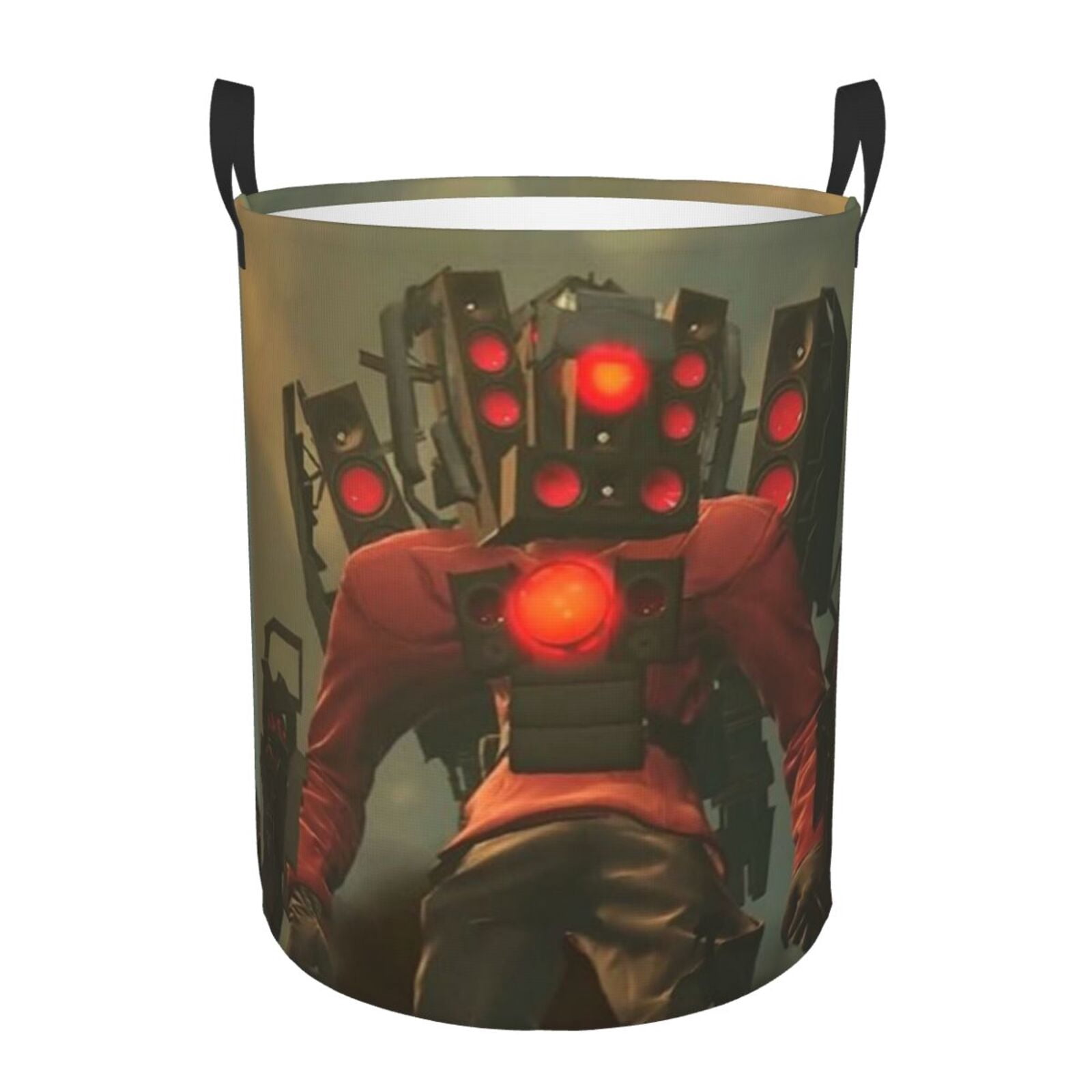 Skibidi Toilet Large Laundry Hamper Collapsible Laundry Basket With ...