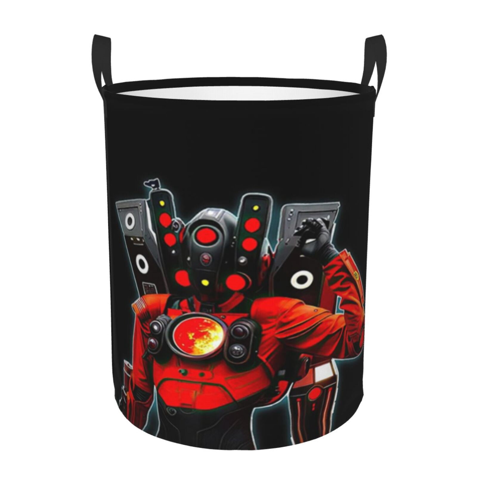 Skibidi Toilet Laundry Hamper With Handle Anime Laundry Basket Gift For ...