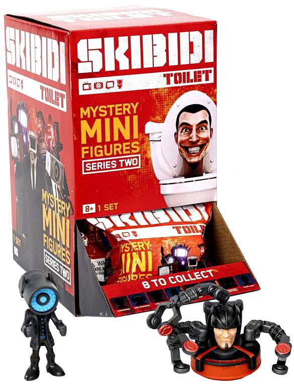 Skibidi Toilet Mini Figure Series 2 Mystery Box [24 Packs] - Walmart.com