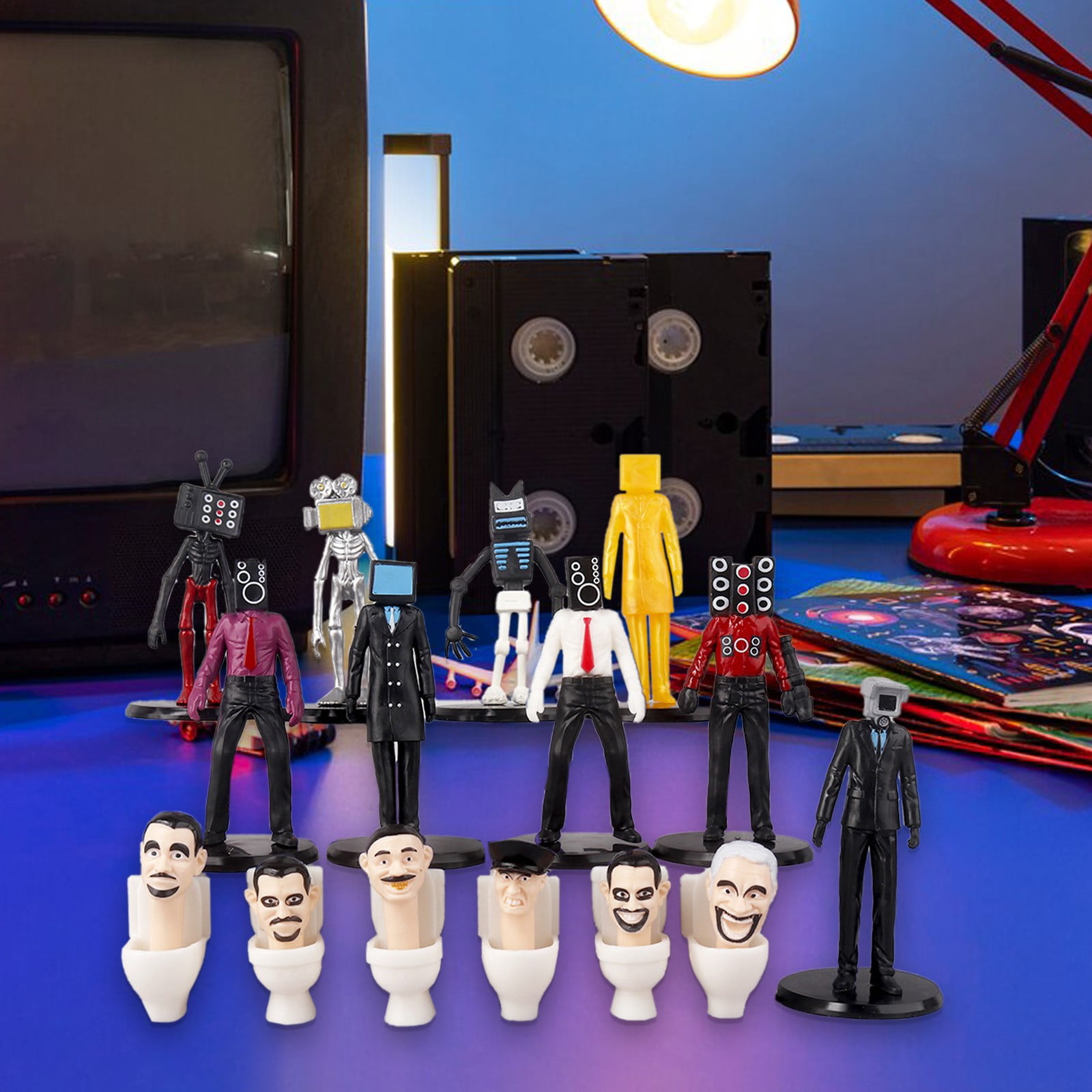 Skibidi Toilet Toy-12Pc Toilet Figure Doll Set Toilet Cameraman Toilet ... Skibidi Toilet Toy-12Pc Toilet Figure Doll Set Toilet Cameraman Toilet ...