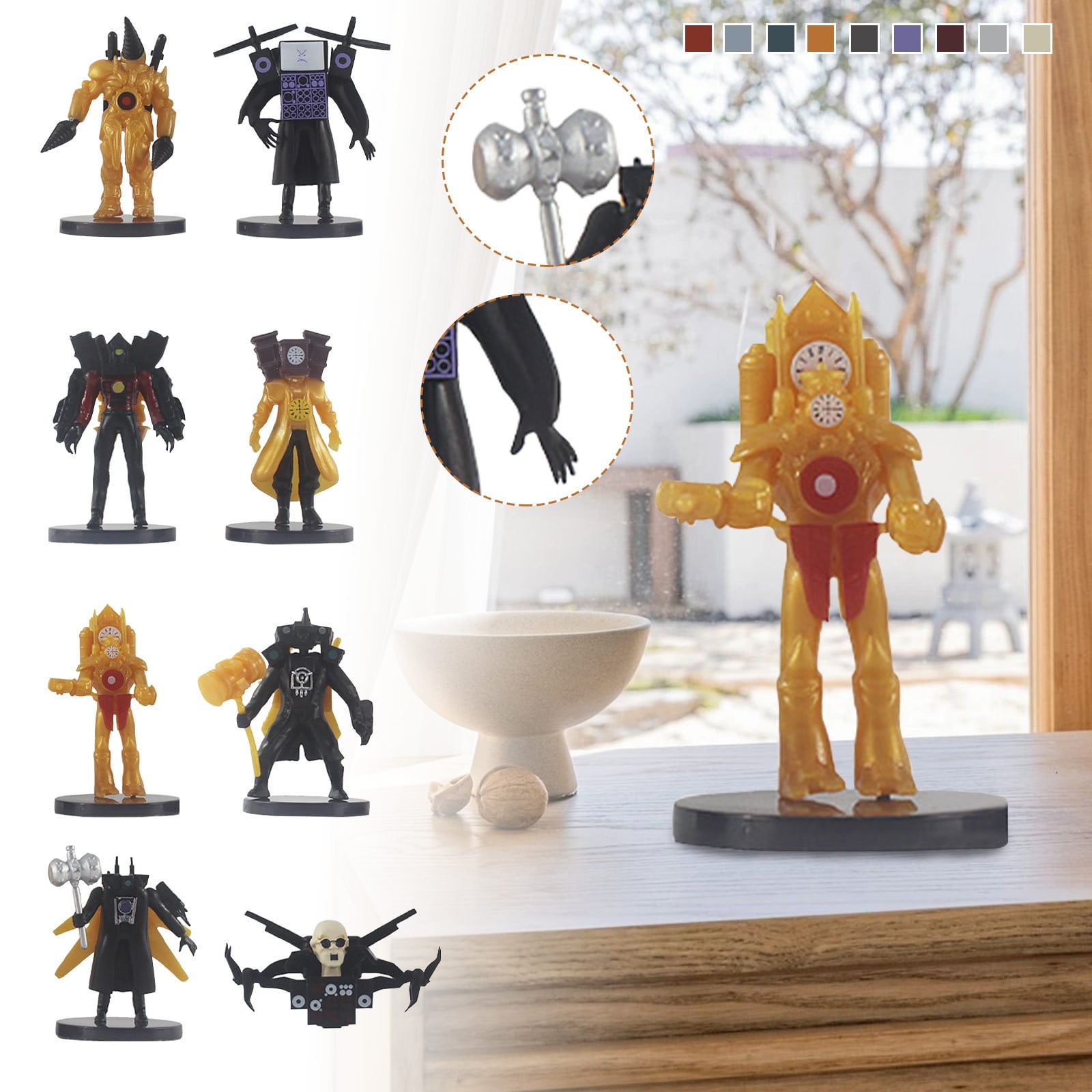 Skibidi Toilet Plush Clearance! New Generation Toilet Monitor Figurine ...