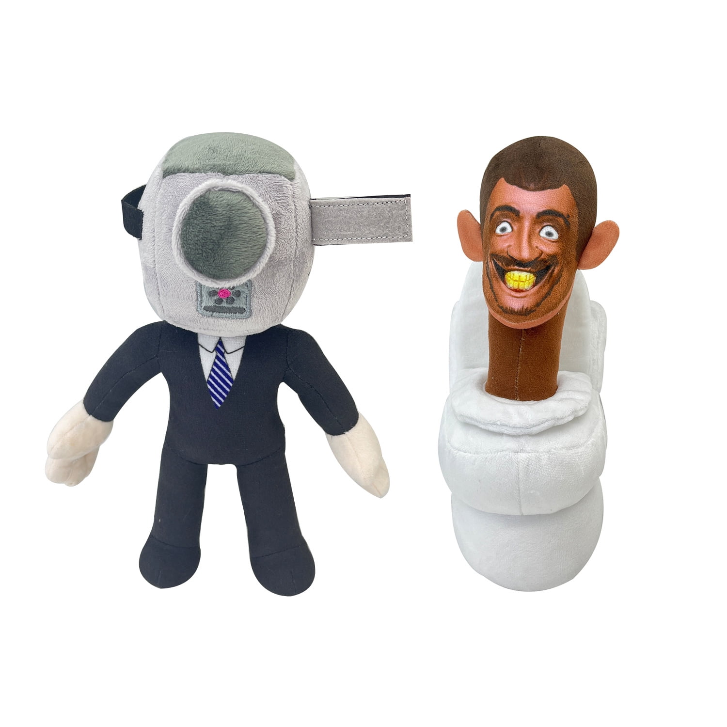 Skibidi Toilet Plush，Stuffed Plushie Doll Toys Collectible Gifts for ...