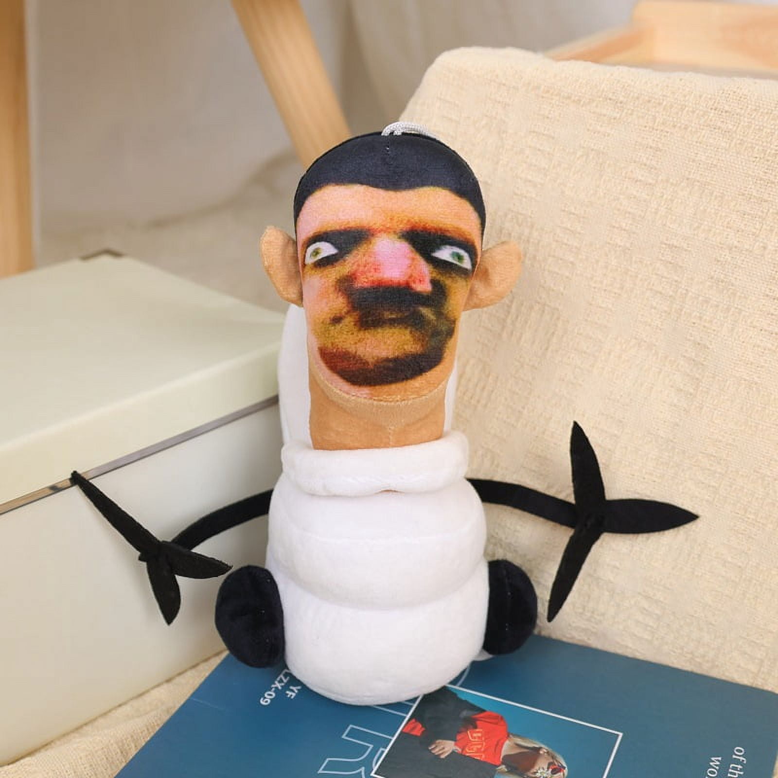 Skibidi Toilet Plush, Titan Speakerman Plush,11" Skibidi Toilet Head ...