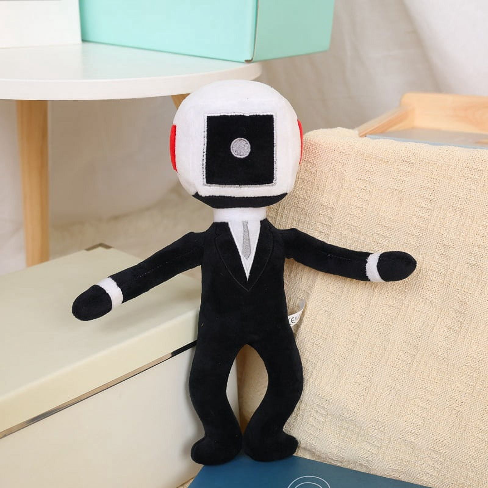 Skibidi Toilet Plush, Titan Speakerman Plush,11" Skibidi Toilet Head ...