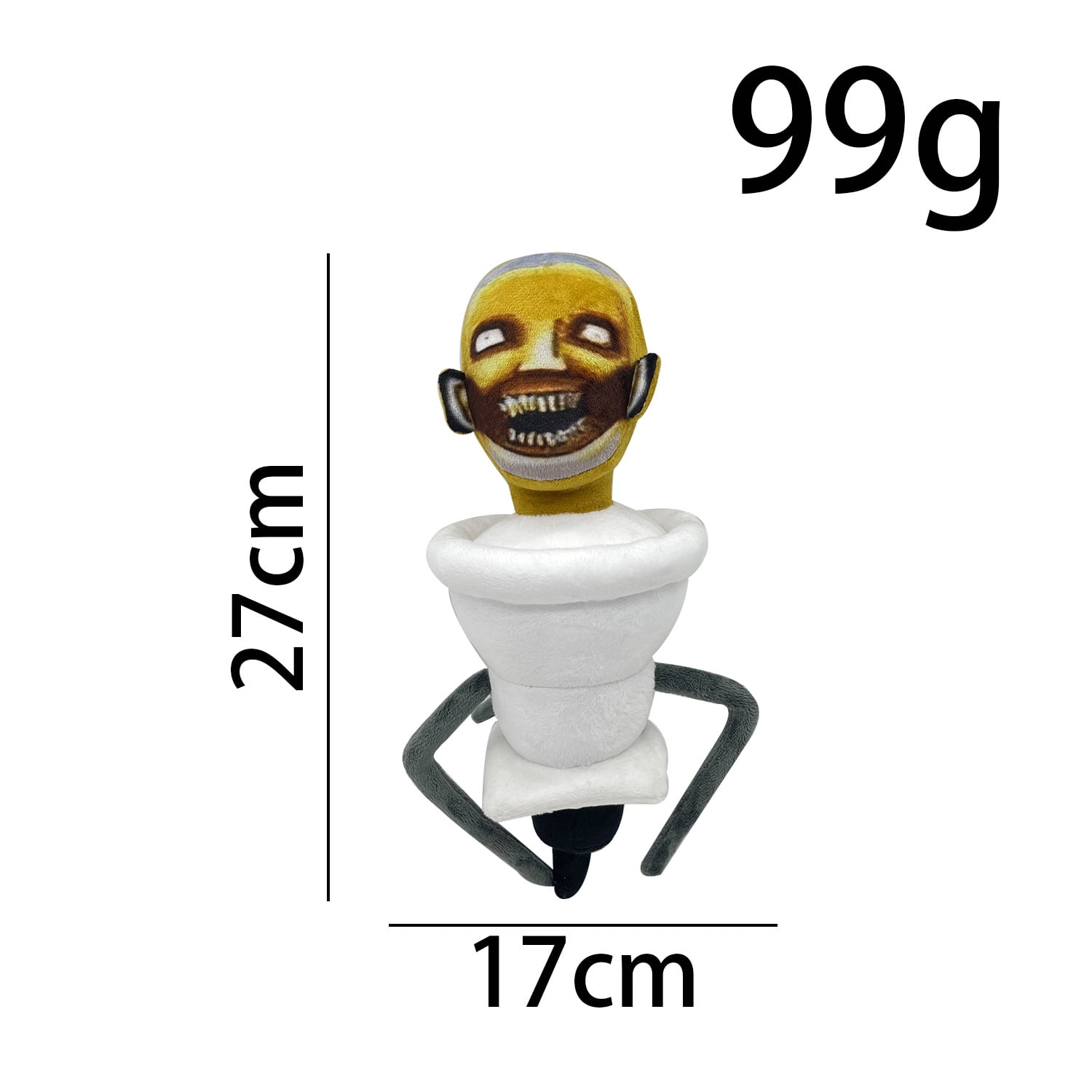 New Skibidi Toilet Plush Toy, Skibidi Toilet Plush Toy, Funny Filled ...