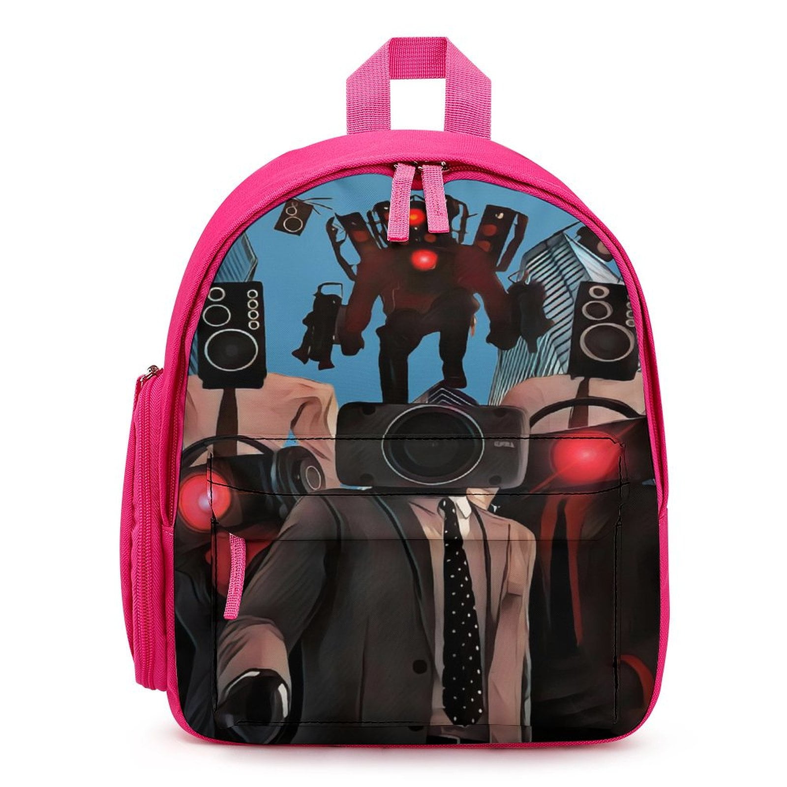 Skibidi Toilet Preschool Backpack with Chest Strap Mini Toddler ...