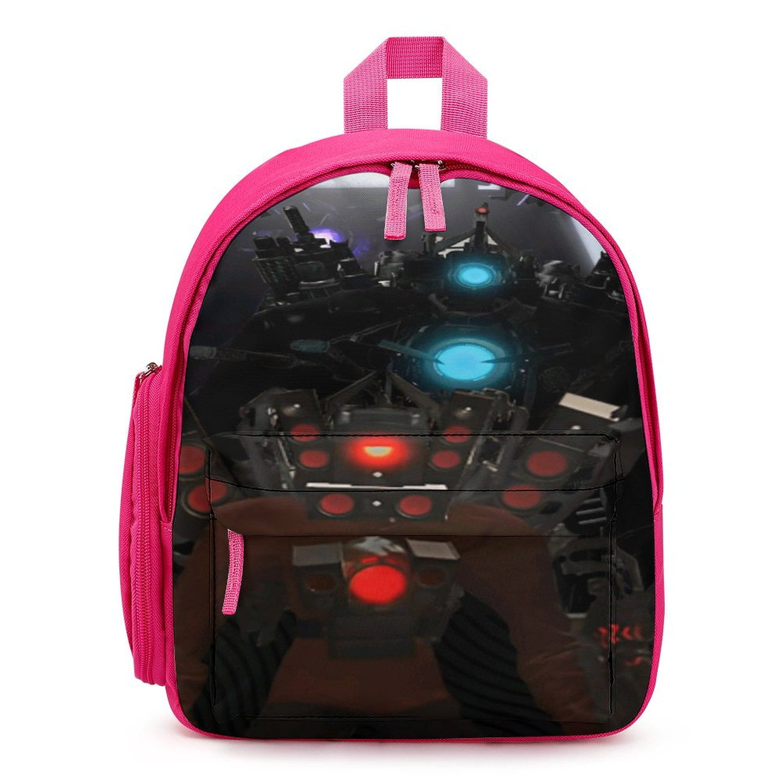 Skibidi Toilet Pre Backpack with Chest Strap Small Backpack Bookbag for ...