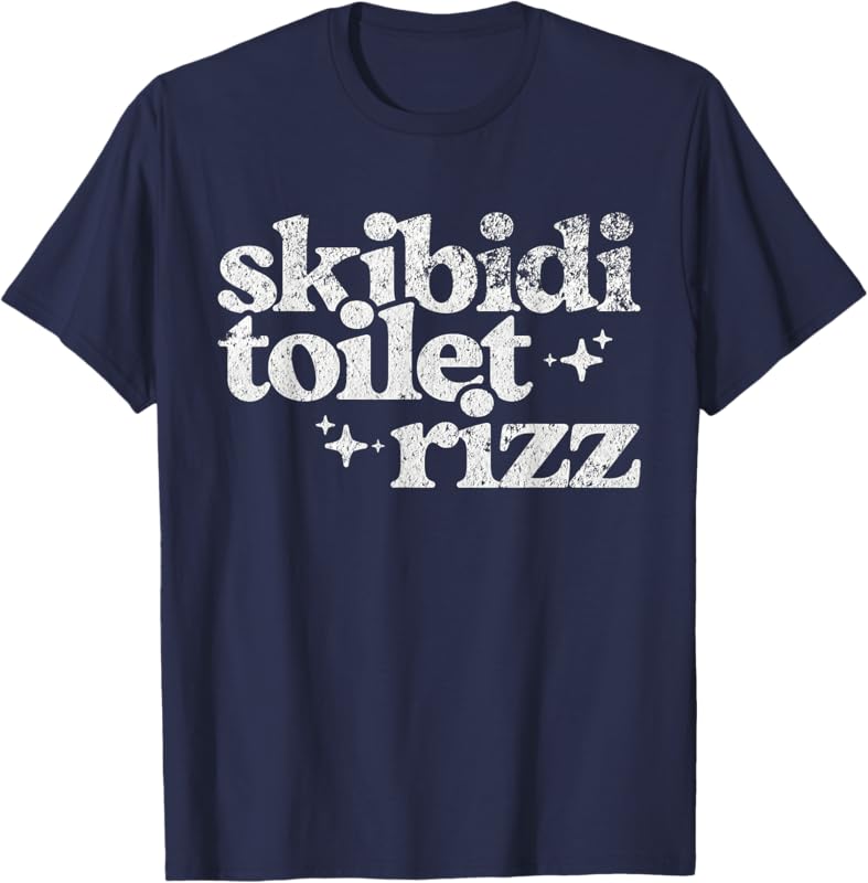 Skibidi Toilet Rizz Funny Meme T-Shirt - Walmart.com