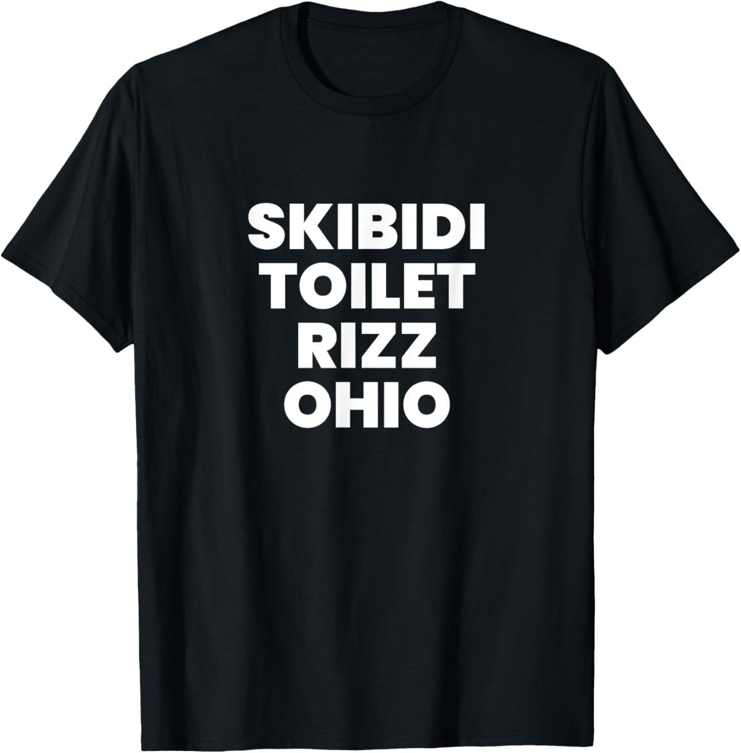 Skibidi Toilet Rizz Ohio T-Shirt - Walmart.com