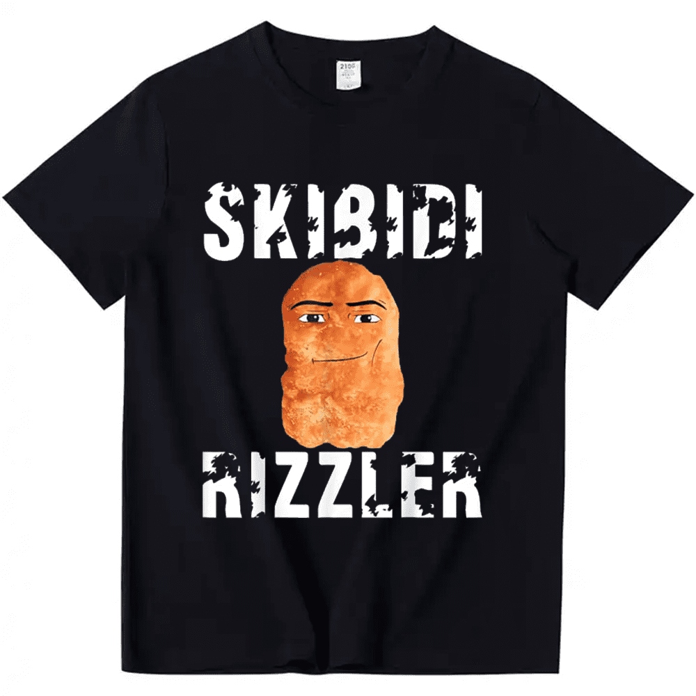 Skibidi Toilet Rizzler T-Shirt Funny Brainrot Memes Rizz Shirts Unisex ...