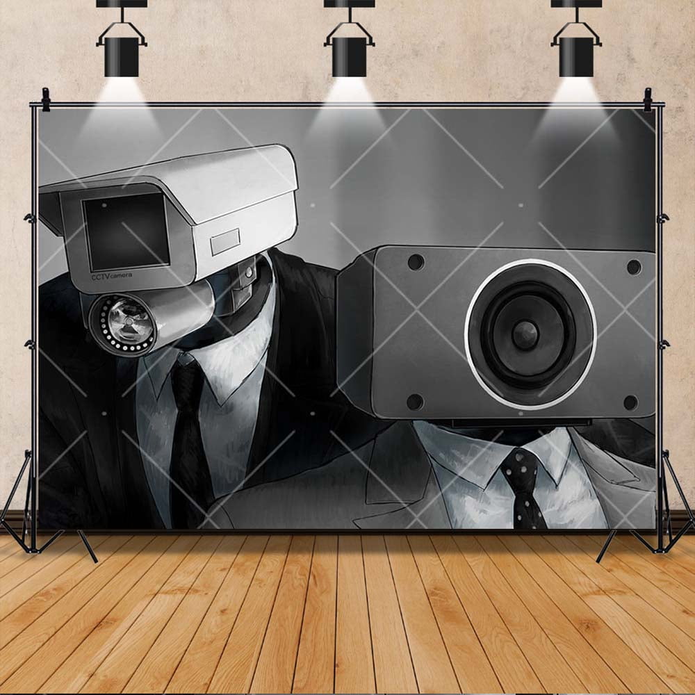 Skibidi Toilet Theme Custom Birthday Tablecloth Decoration Indoor ...