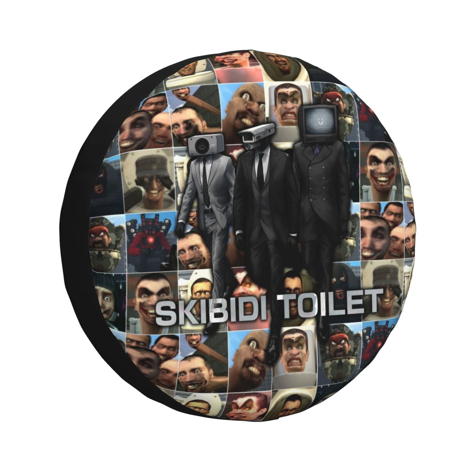 Skibidi Toilet Tire Cover Weatherproof Universal Wheel Protectors ...
