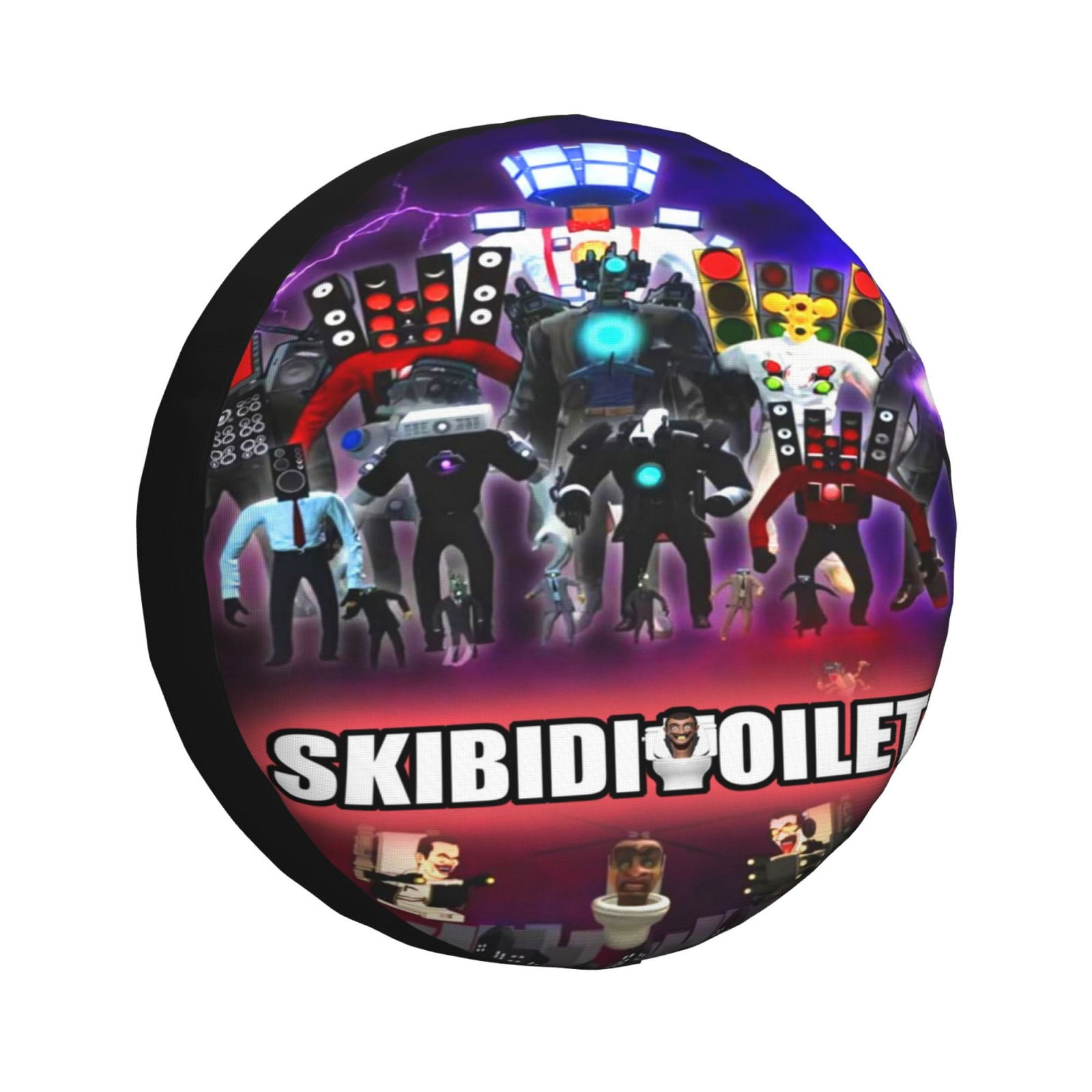 Skibidi Toilet Tire Cover Weatherproof Universal Wheel Protectors ...
