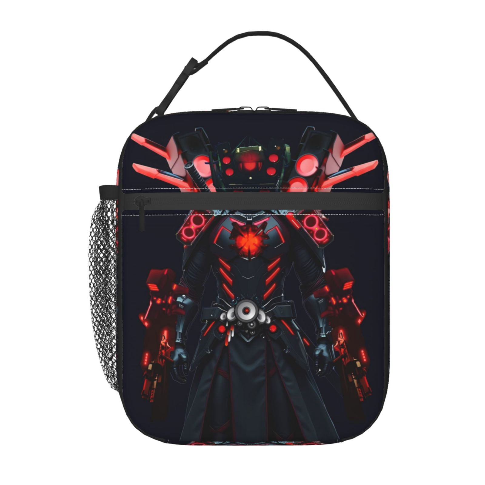 Skibidi Toilet Titan Speakerman Lunch Bag Insulated Portable Reusable ...