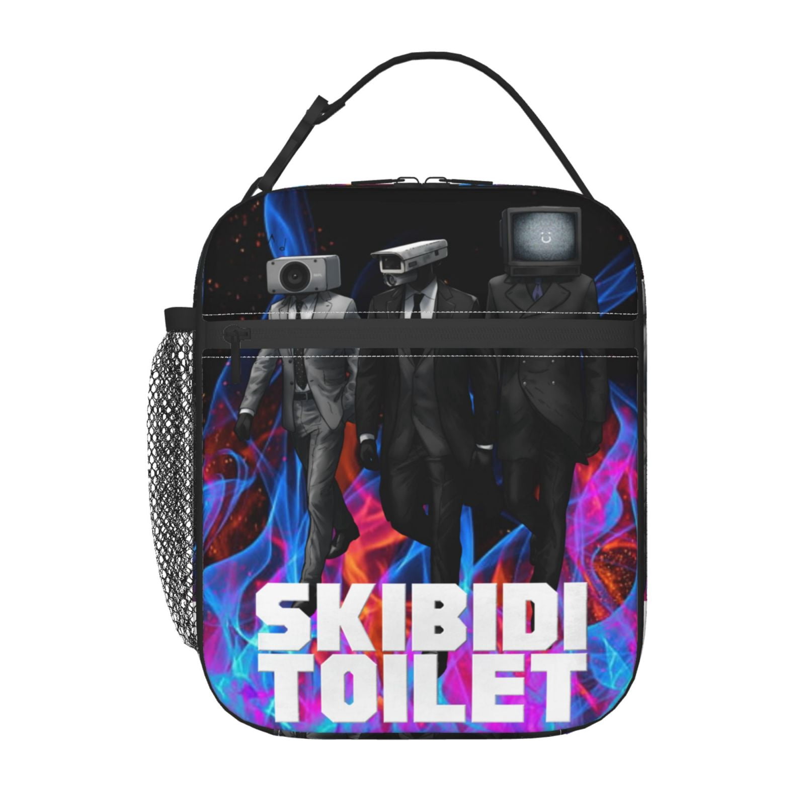 Skibidi Toilet Titan Speakerman Lunch Bag Insulated Portable Reusable ...