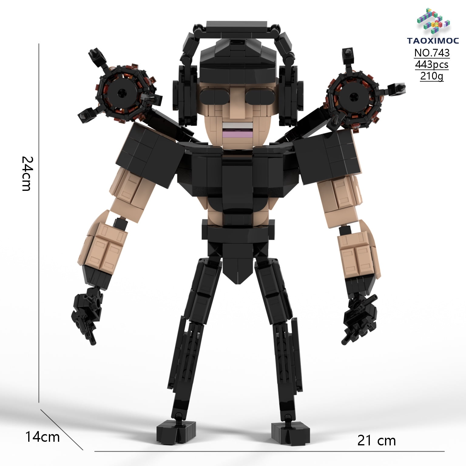 Skibidi Toilet Titan TV Man Speakerman Horror Game Bosses Camara ...