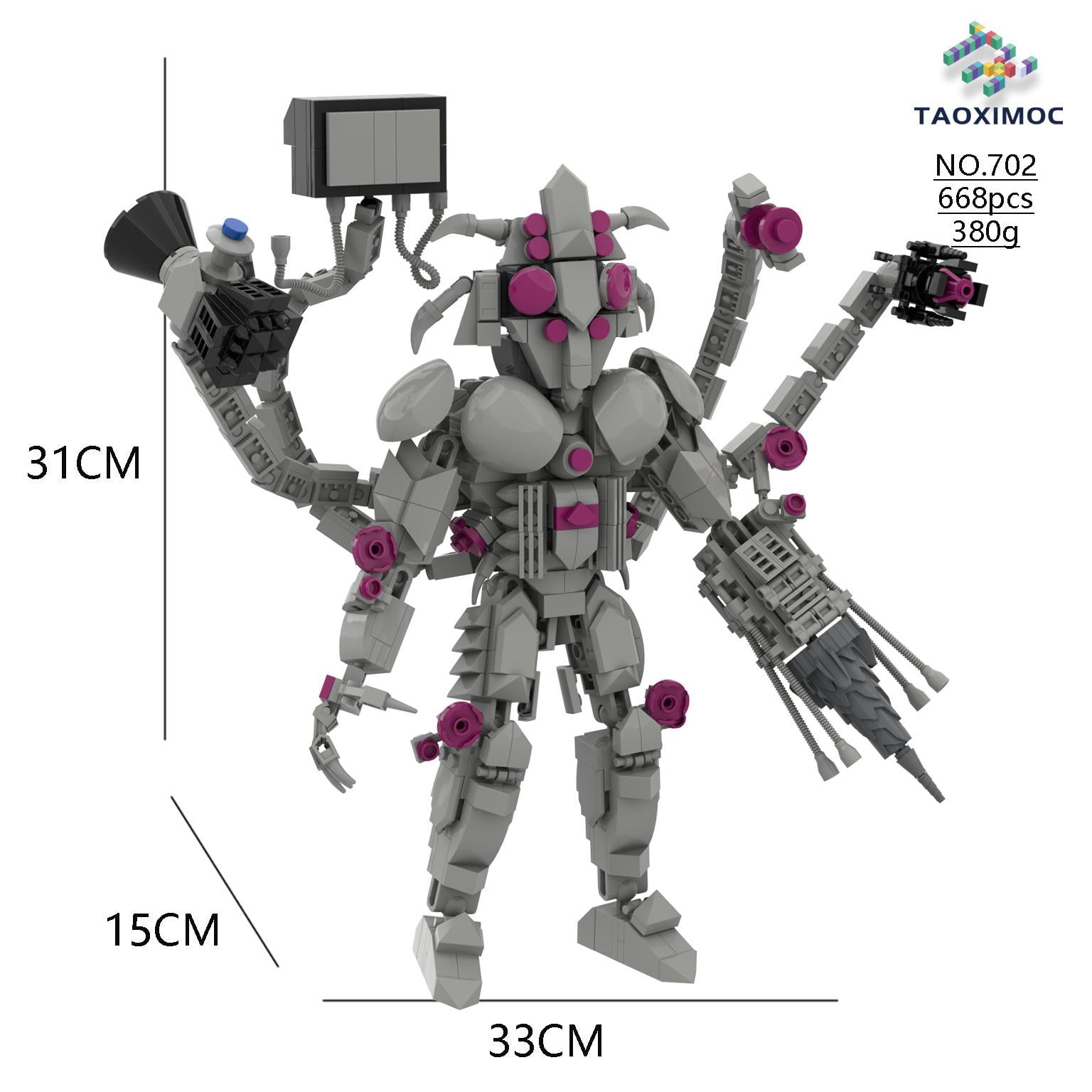 Skibidi Toilet Titan TV Man Speakerman Horror Game Bosses Camara ...