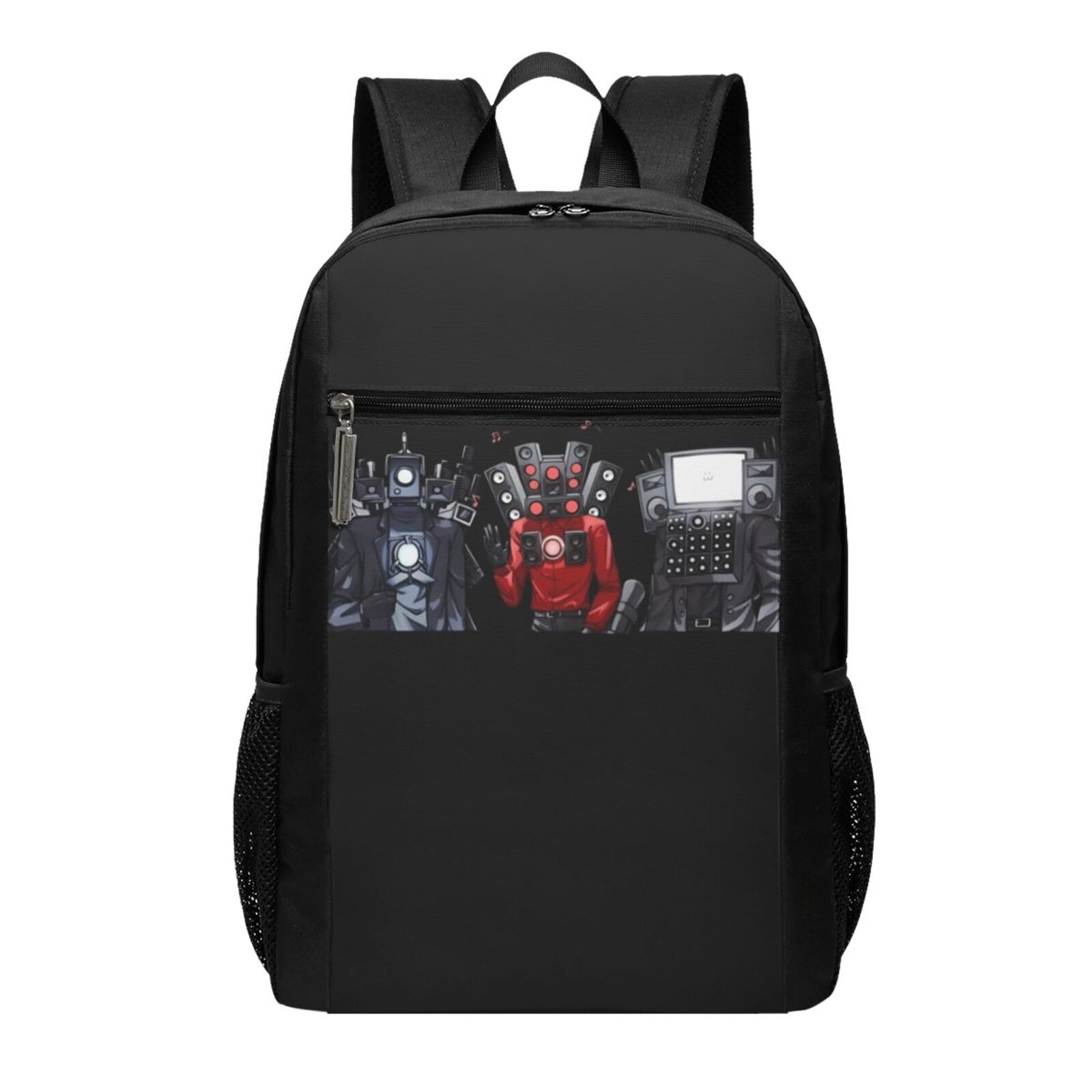 Skibidi Toilet Unisex Graphics Printed Backpack 17inch Large Capacity ...