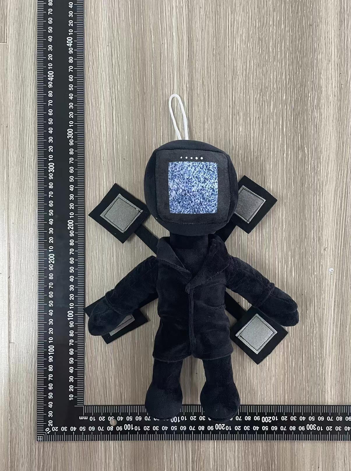 Skibidi Toilet Vs Monitor Man Audio Man Doll Plush Toy - Walmart.com
