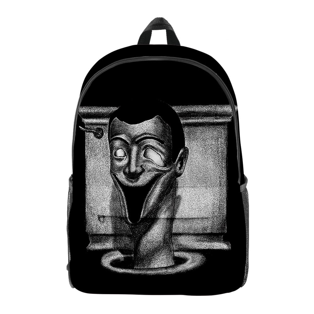 Skibidi Toilet Wiki Cartoon Backpack Women Men Casual Travel Bag HipHop ...