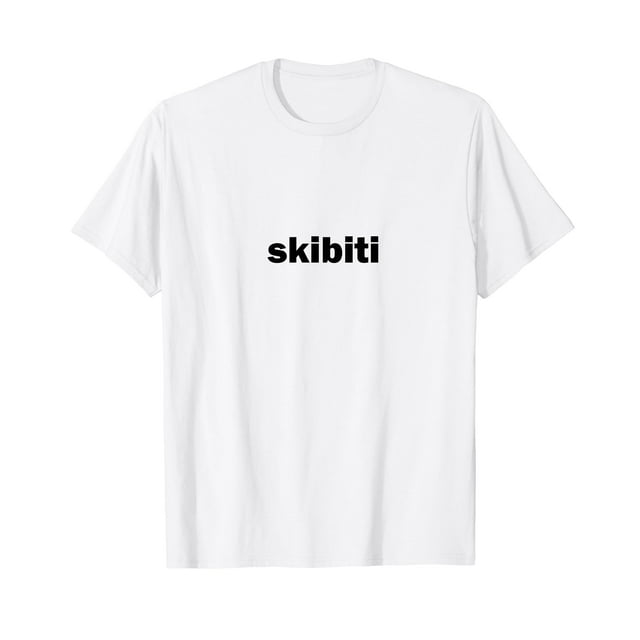 Skibiti Funny Viral Influencer Slang Brain Rot Words T-Shirt - Walmart.com