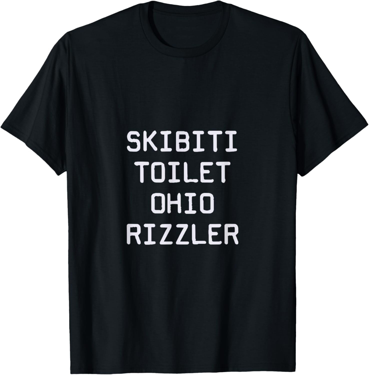 Skibiti Toilet Ohio Rizzler Funny Gen A Slang T-Shirt - Walmart.com
