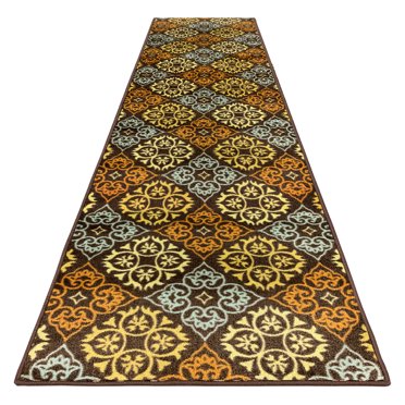 Custom Heavy Duty Non-Slip Skid-resistant Carpet Runner - Black Ripple ...